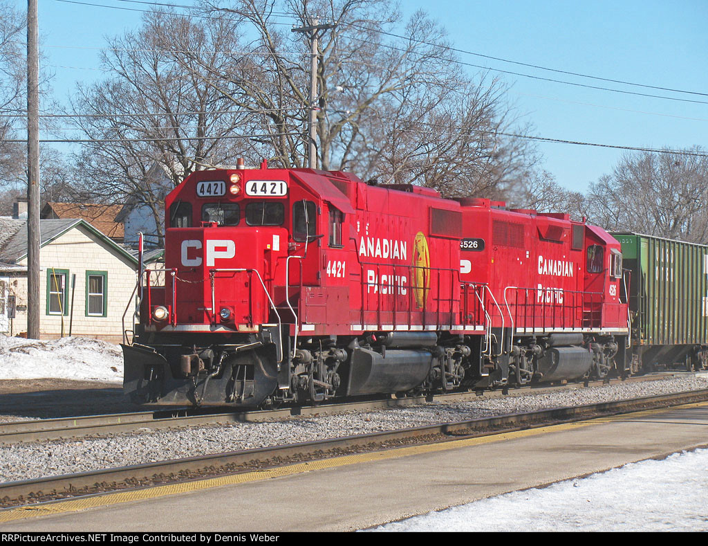 CP 4421-4526, CP's Tomah Sub.